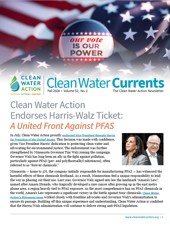 Clean Water Currents | Fall 2024 | Clean Water Action